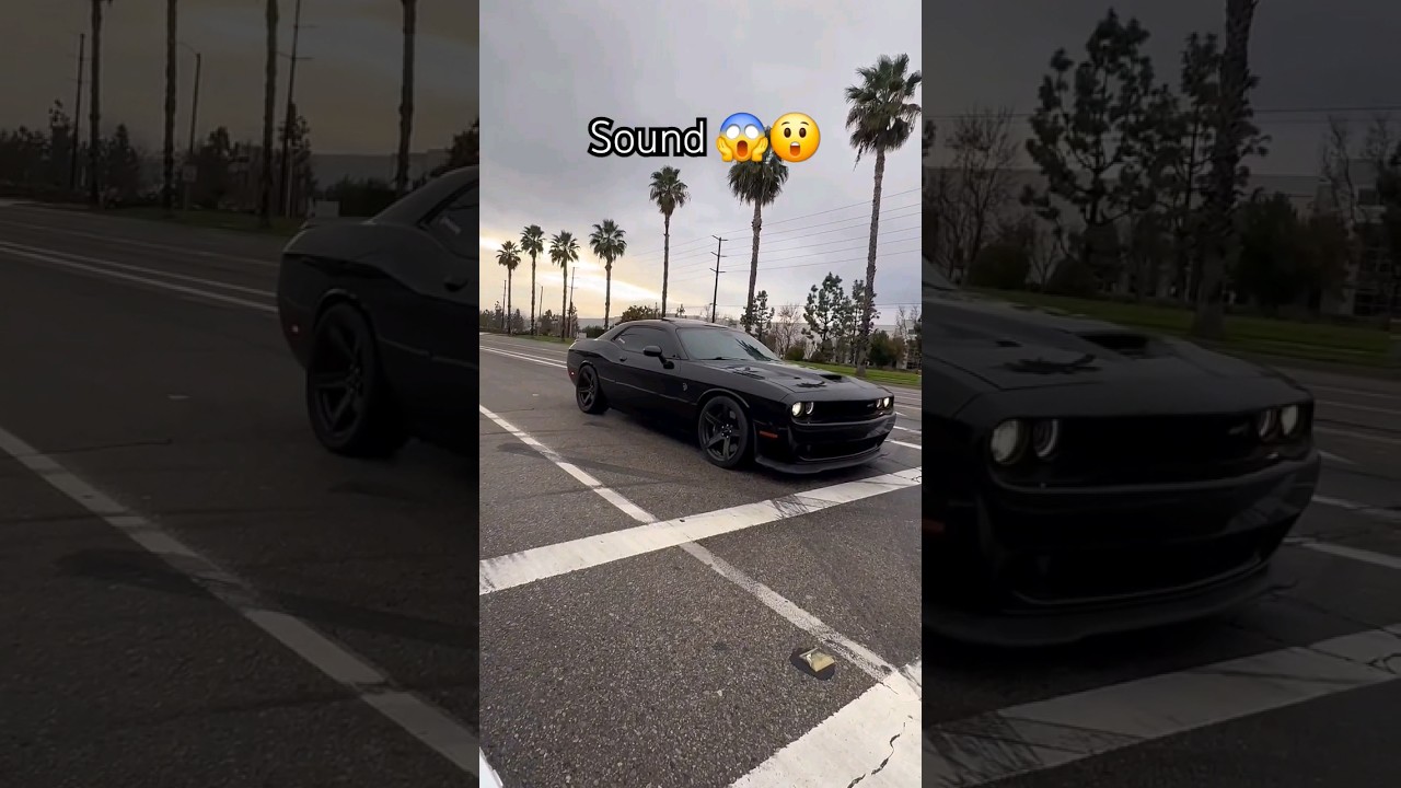 dodge challenger sound 😱😨 #dodgechallenger #car #supercars #youtubeshorts #shorts #reels #cars