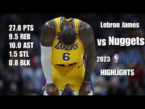 Lebron James Full Western Conference Finals highlights vs Denver Nuggets | 2023 Playoffs