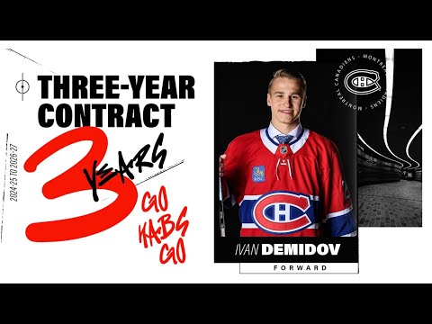 🏒 "DEMI-GOD"🔥IVAN DEMIDOV MAGICALLY ARRIVES IN CANADA #montrealcanadiens