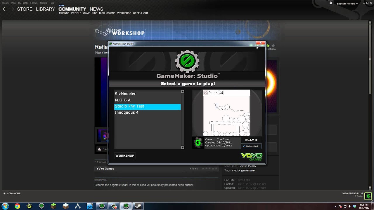 Game Maker: Studio with Steam
