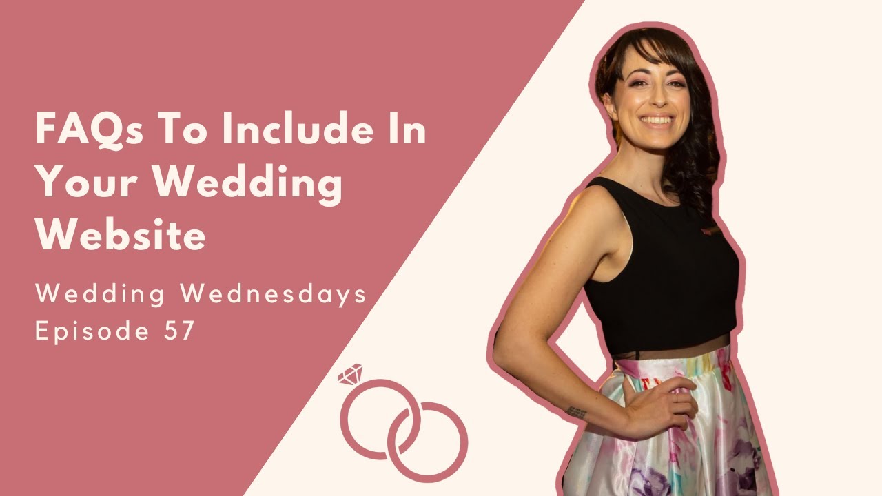 FAQs To Include In Your Wedding Website