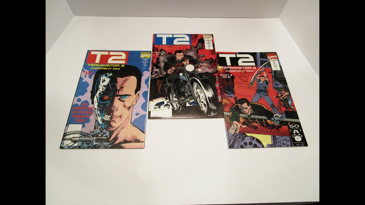 Terminator 2 Judgement Day comic books