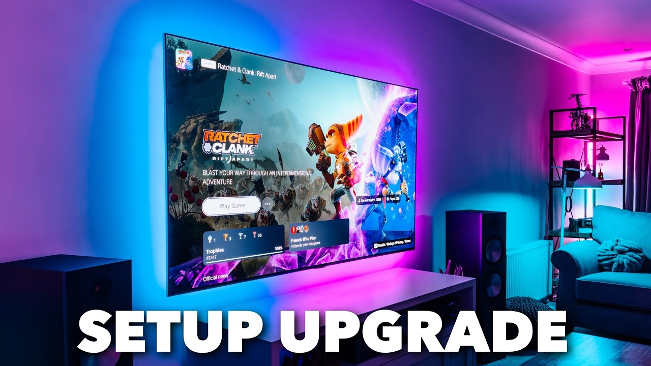 Upgrading my Gaming Setups with LED Lighting!