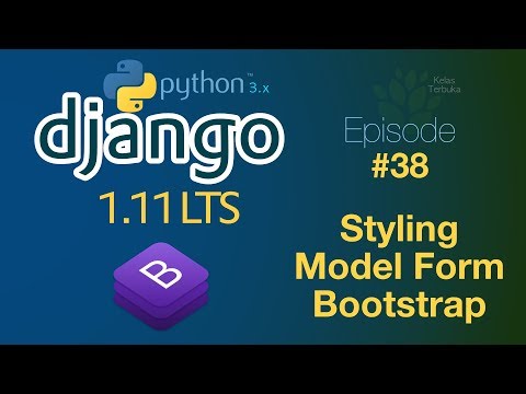 Learn Belajar Django 38 Styling Model Form dengan Bootstrap - Mind Luster