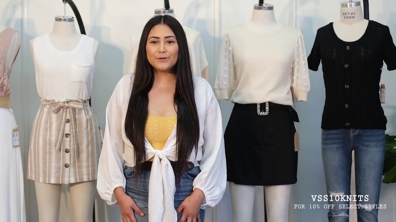 Virtual Style Session with Blu Pepper: Summer Knits