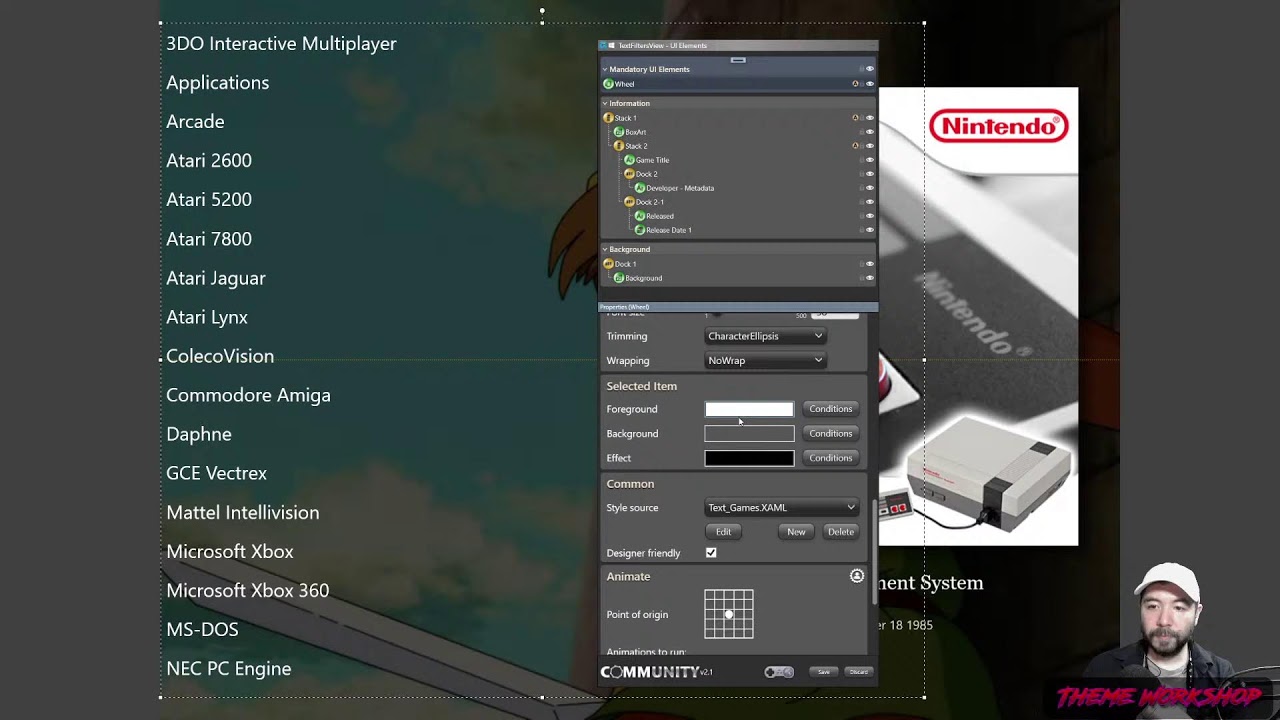 Building DefaultDroid - Live Stream: LaunchBox / Big Box Theme Workshop