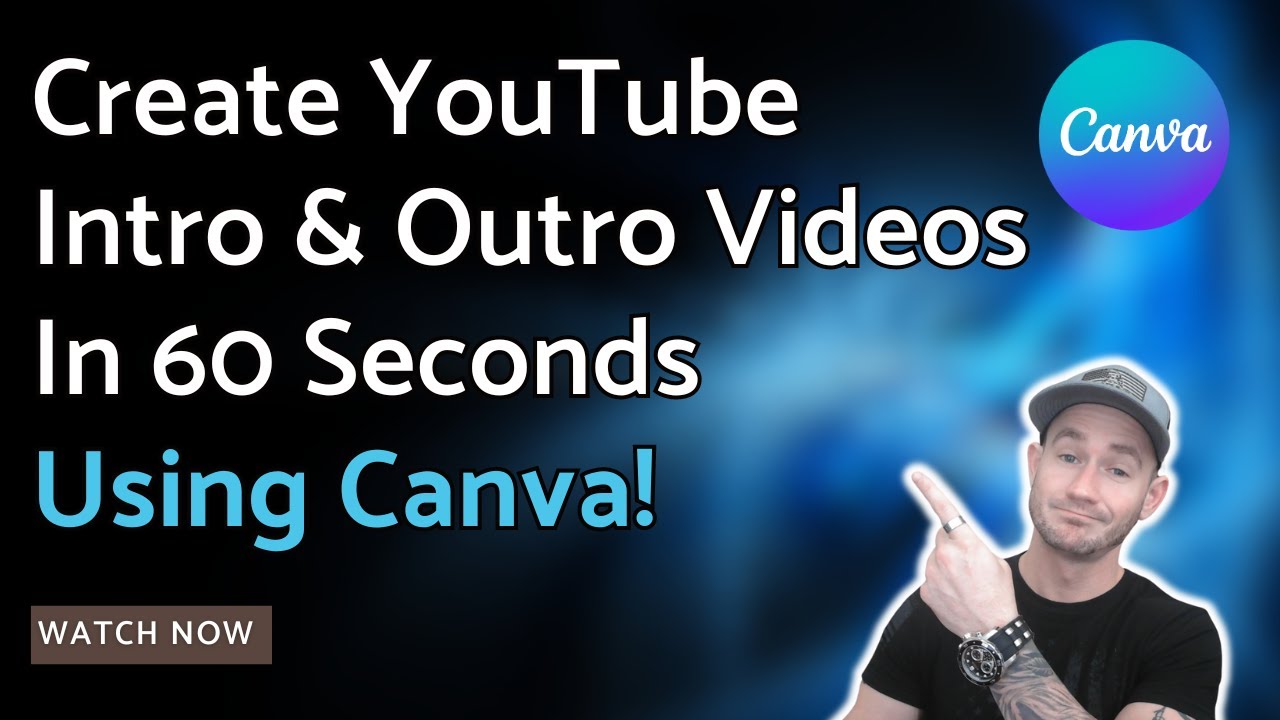 🔥How To Create YouTube Intro and Outro Videos Using Canva | Step-By-Step Tutorial