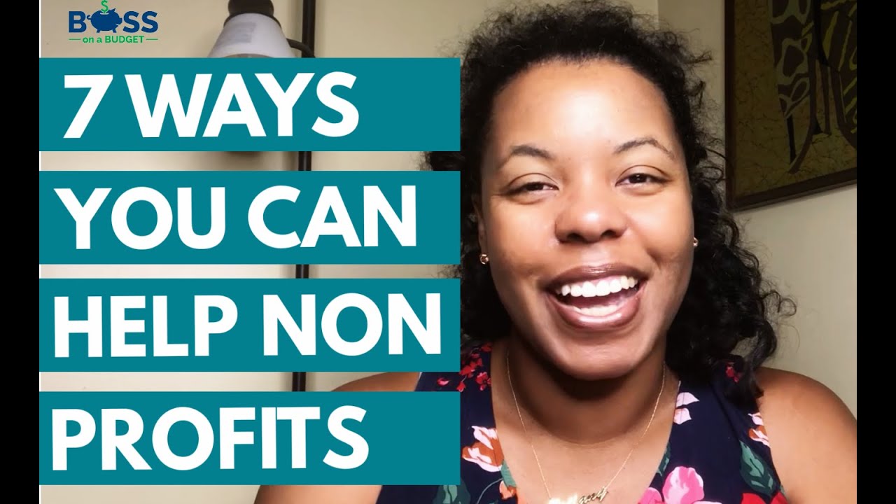 7 Ways to Help a Nonprofit