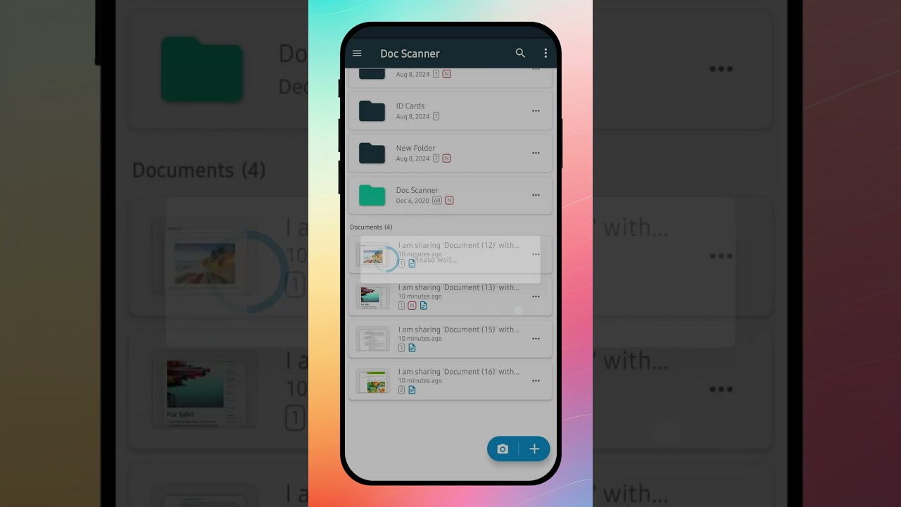 How to easily merge and adjust pages with the Document Scanner App?