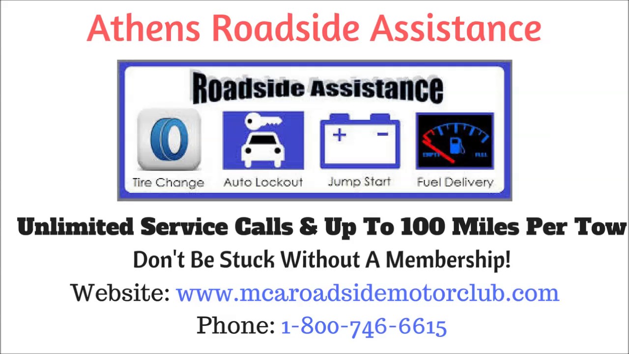 Athens, GA Georgia Roadside Assistance