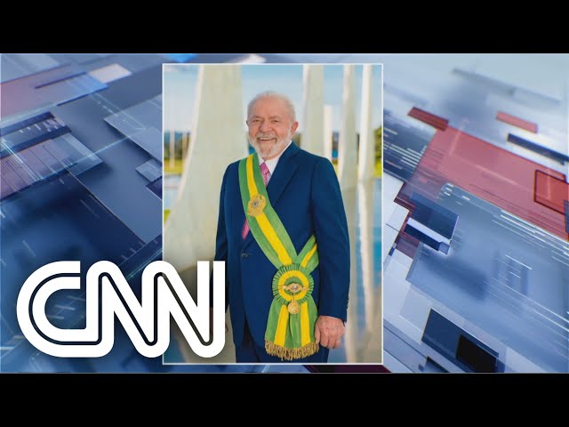 Lula divulga foto oficial como presidente da República | CNN Brasil