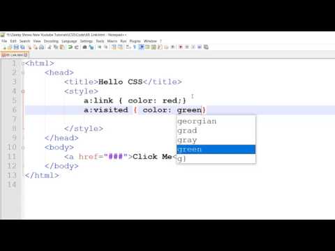 Learn Link in CSS Hindi - Mind Luster