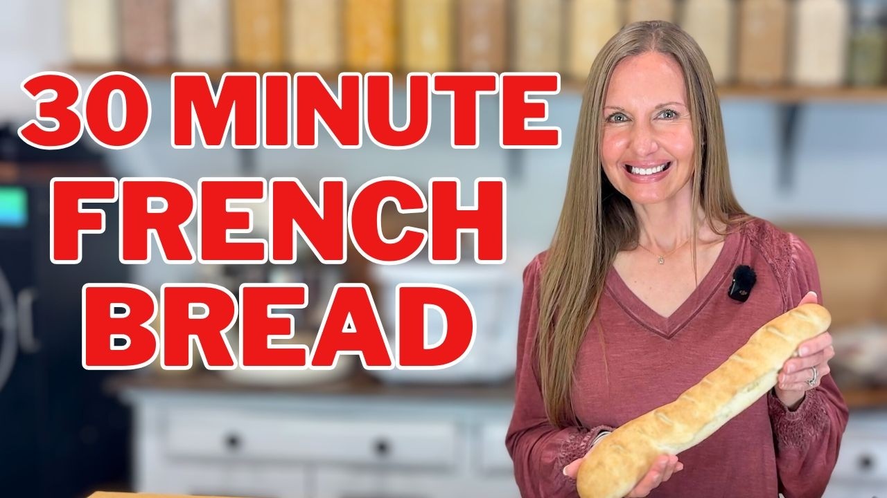 30 Minute French Bread (Baguettes)