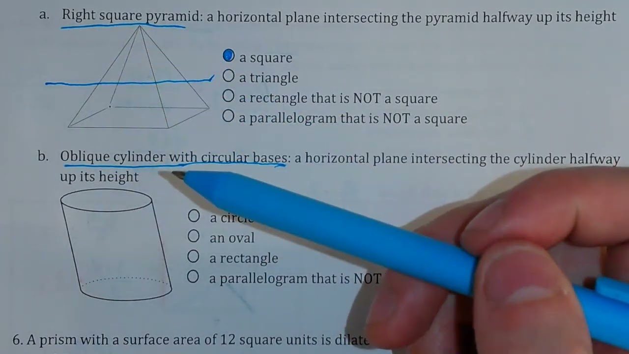 Unit 5 Assessment Key