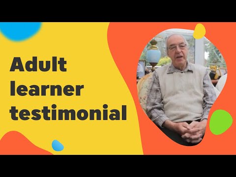Adult learner testimonial | Touch-type Read and Spell (TTRS)