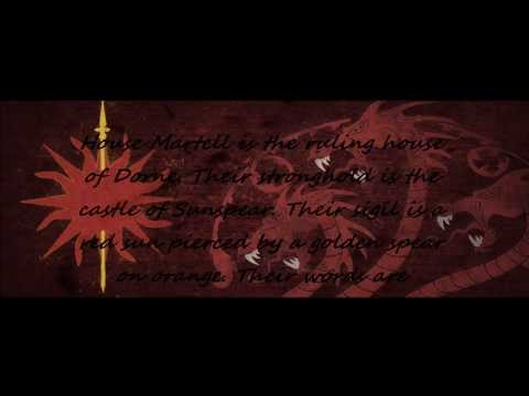 House Martell The Sun of Dorne