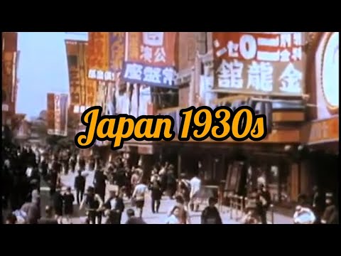 1930's Japan in Color | Restored History