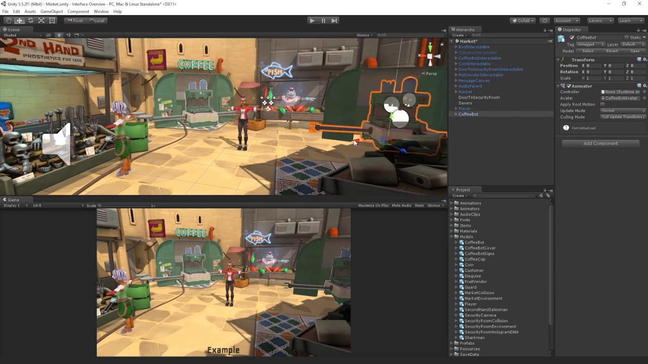 The Project Window - Unity Official Tutorials