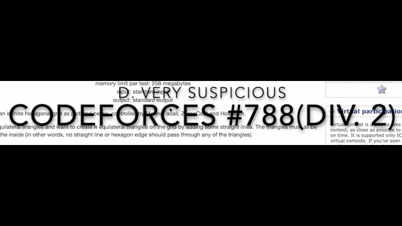 Codeforces Upsolver: #788D Very Suspicious(1670-D) || Geometry || Binary Search || Math