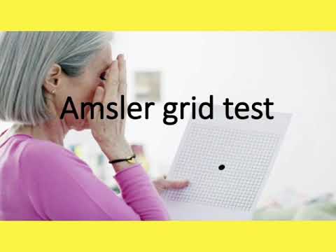 Amsler grid test simplified #retina