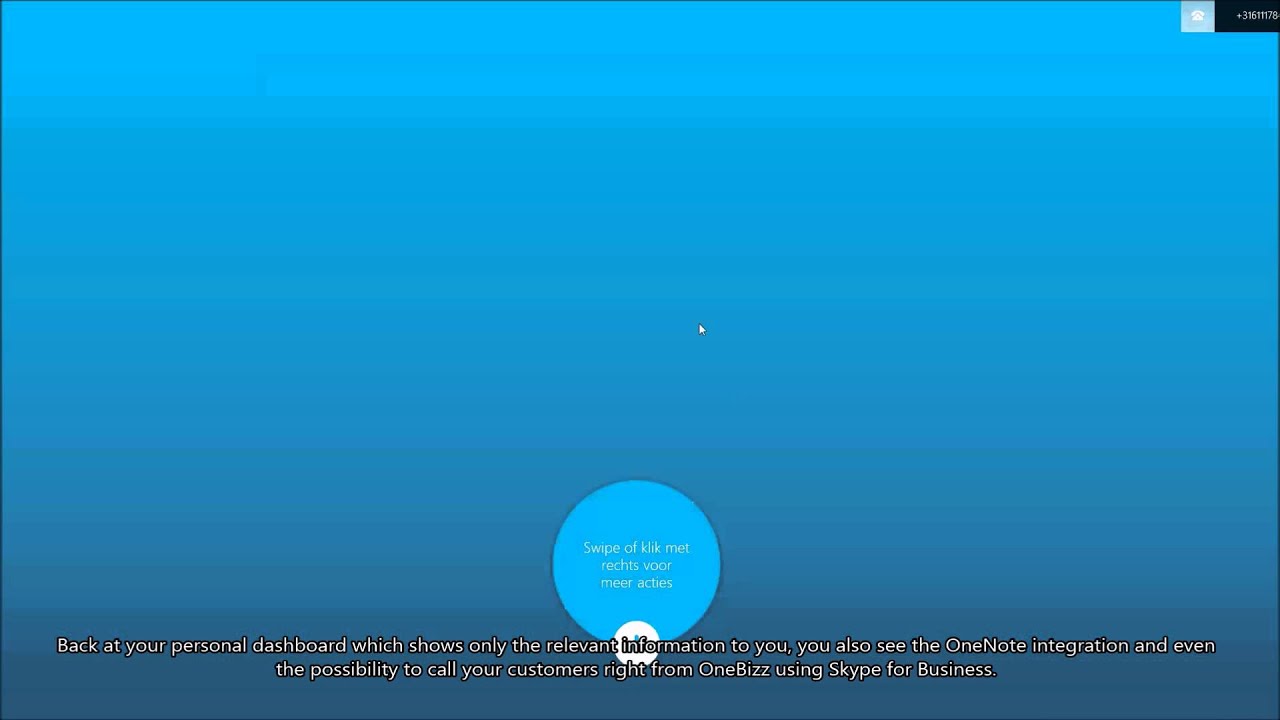 OneBizz Basic Demo Video