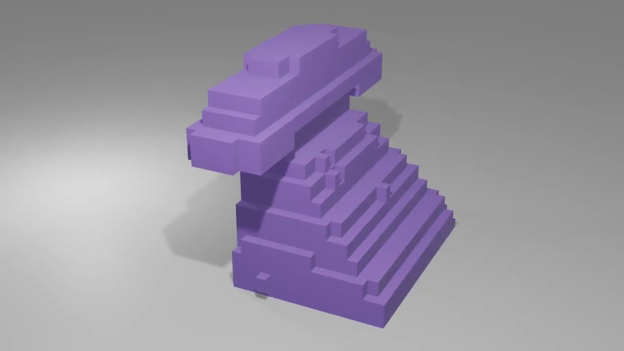 Remesh transform animation #cg #3d #blender3d #cgi #animation