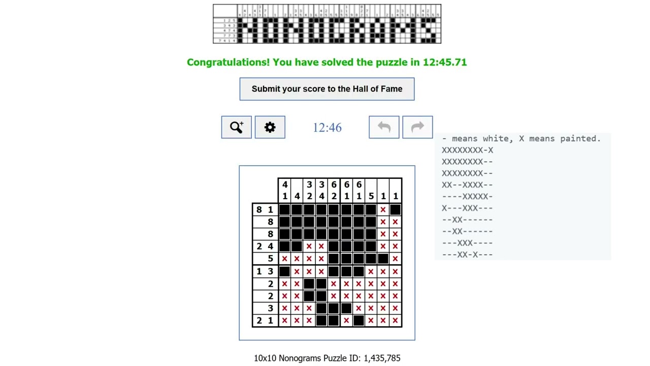 CS50x Final Project - Nonogram Solver