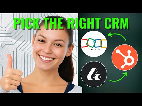Zoho CRM vs Hubspot vs Attio | (2025) Which Is The BEST CRM Tool For You?