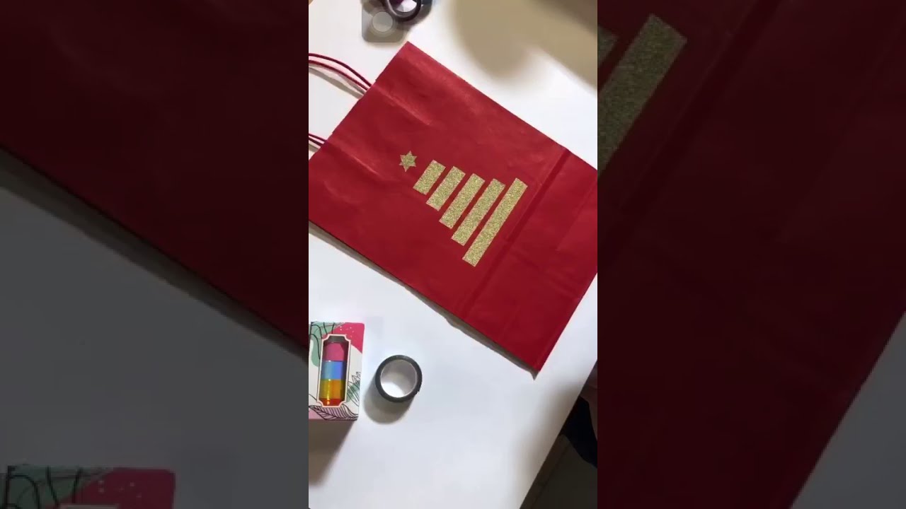 Decorar bolsas para regalar en NAVIDAD! personaliza tus regalos!