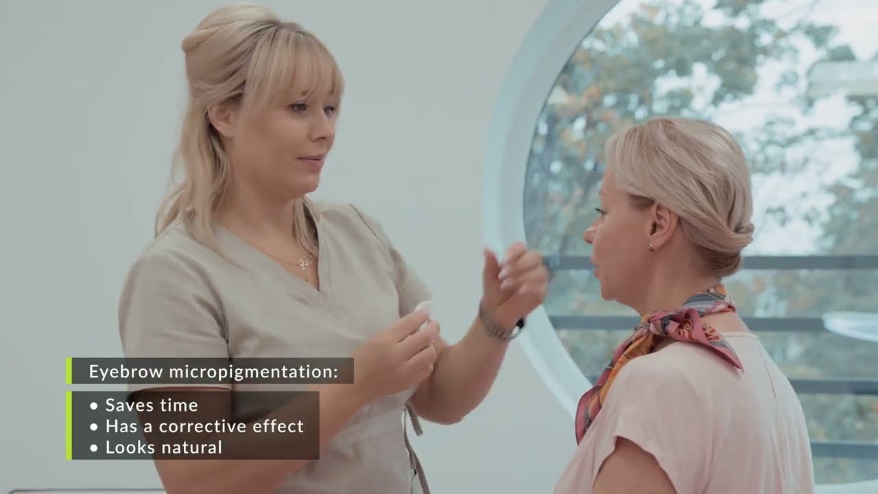 Eyebrow micropigmentation