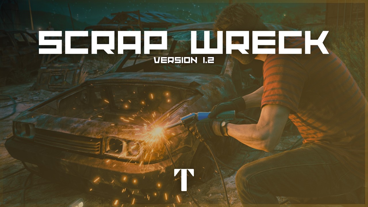 FiveM Scrap Wreck Script Update 1.2.0 - Scrapyard Loot System [ESX/QBCore]