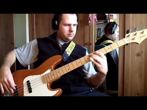 Johnson by AXL P Bass style ? Trans blue | Reverb