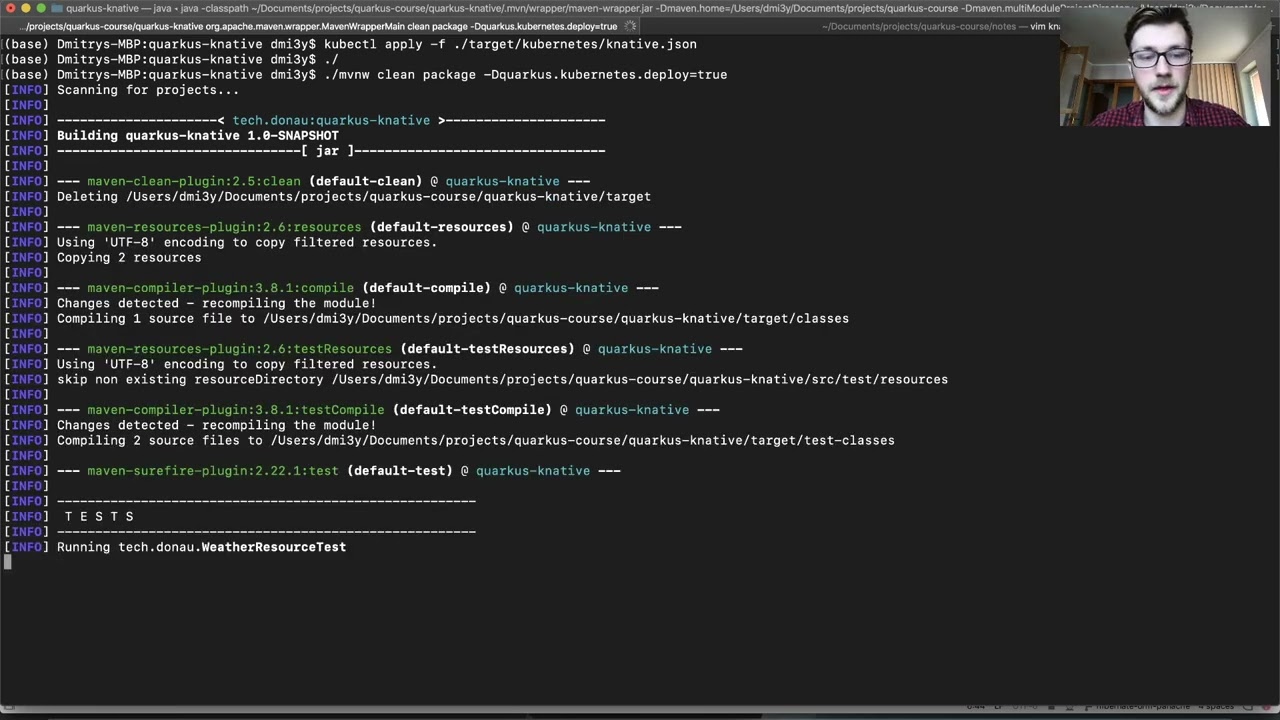 Quarkus Backend development with Java and GraalVM - Using the Kubernetes Client