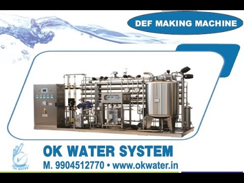 DEF Making Machine - Diesel Exhaust Fluid Making Machine Latest Price ...