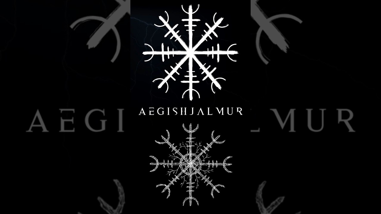 Aegishjalmur, a Norse symbol of protection. #tattoos #vikings #runes