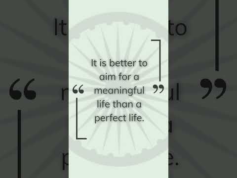 “Striving for Meaningfulness Over Perfectionism” #motivation #meaning #perfect #life