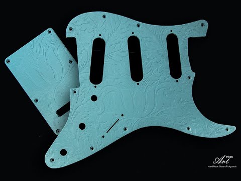 Stratocaster SSS Pickguard & Tremolo Cover SET-of-2 Sonic | Reverb