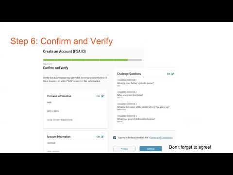 How to Create your FSA ID