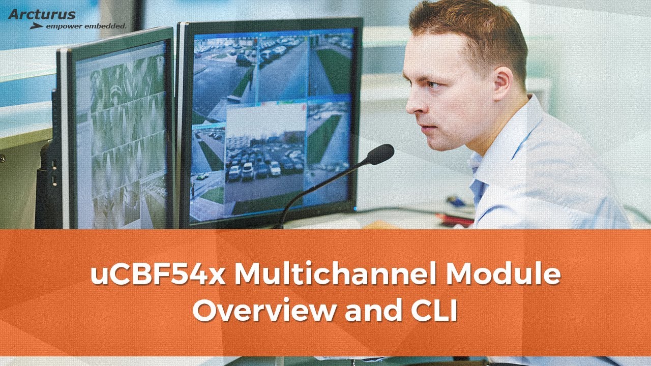 uCBF54x Multichannel Voice and Media Module  - Command Line Interface