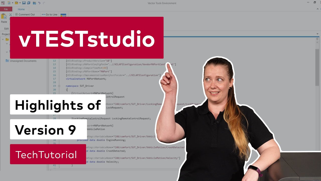 vTESTstudio for ECU Test Design | Vector