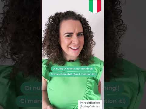 6 Ways to Say YOU'RE WELCOME in Italian 🇮🇹 (That AREN'T 'PREGO')