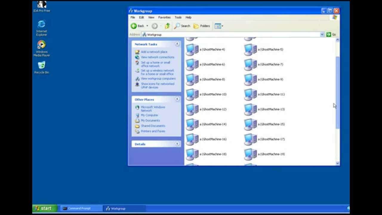 Creation of Ghost Network Computers using SCAPY and Python