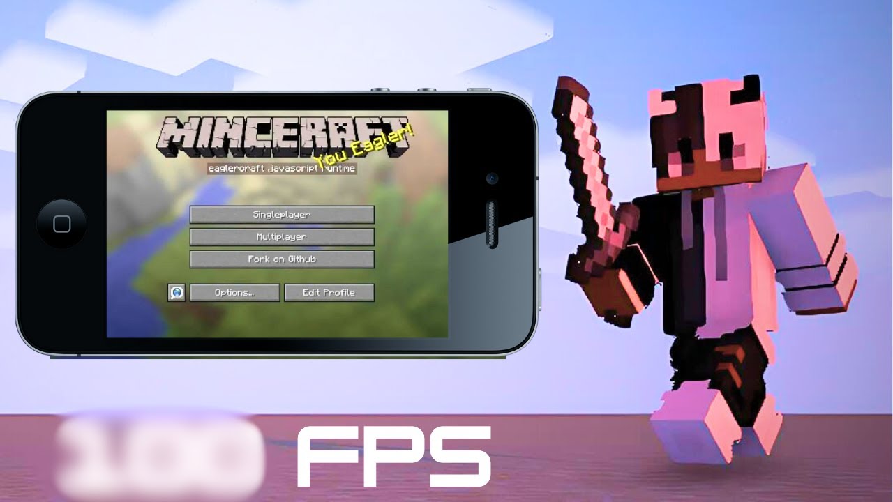 Playing Eaglercraft… On MOBILE?