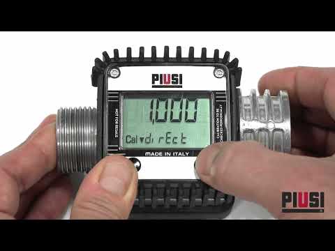 Diesel Fuel Flow Meter - PIUSI F0040801A Digital Diesel Flow Meter ...