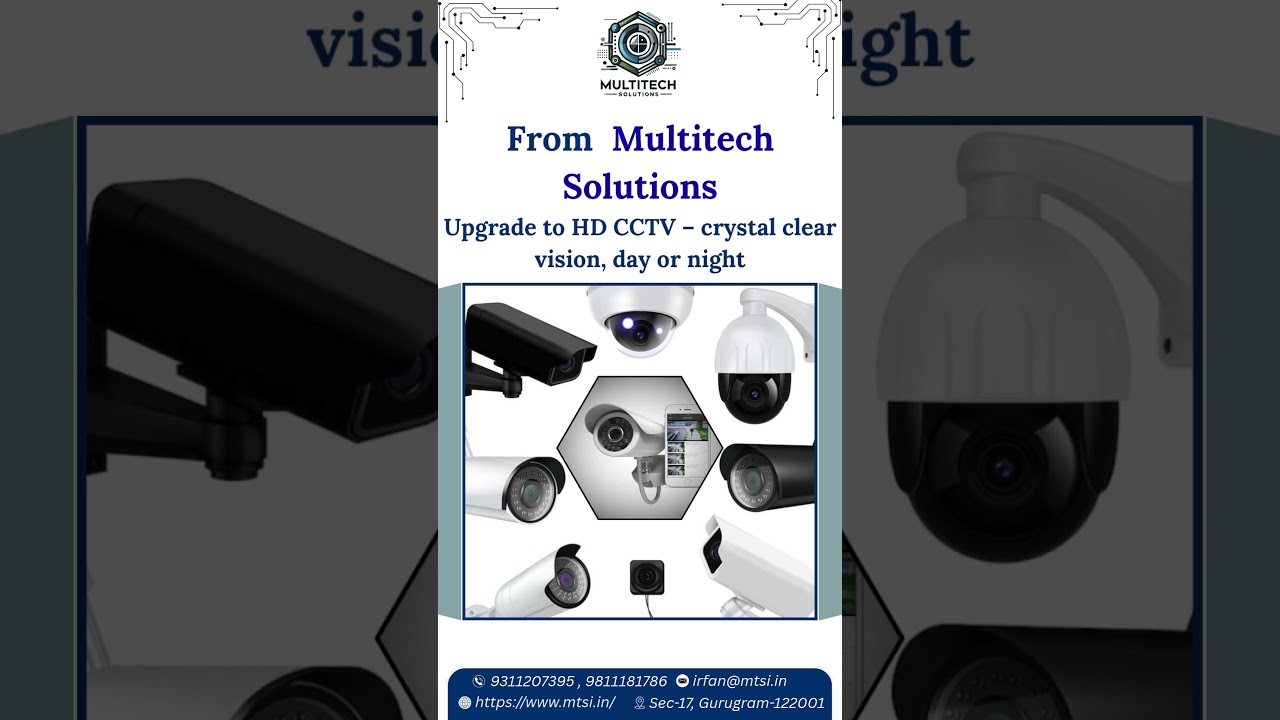 Our safety matters! MTSI installs HD CCTV so you can watch over your home or shop anytime, anywhere.