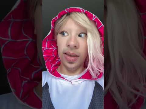????️????#spidermanacrossthespiderverse2023 #cosplay #mcu #gwenstacy #spidergwen #transformation #viral