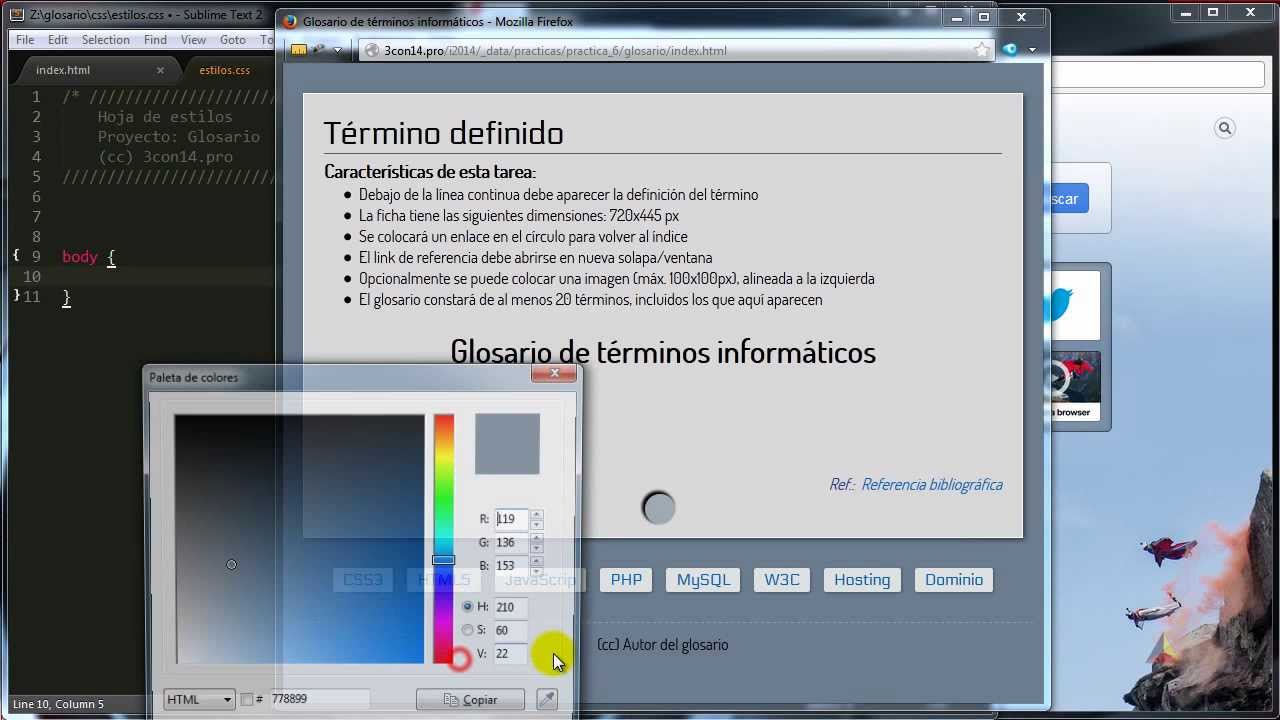 Glosario Web - Parte 1