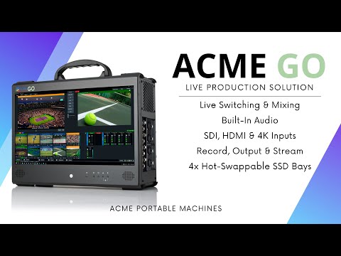 All-In-One Portable Live Production Solution! - Acme GO