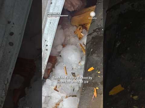 UPDATE: FAA Says Huge Ice Chunk was NOT From Plane
