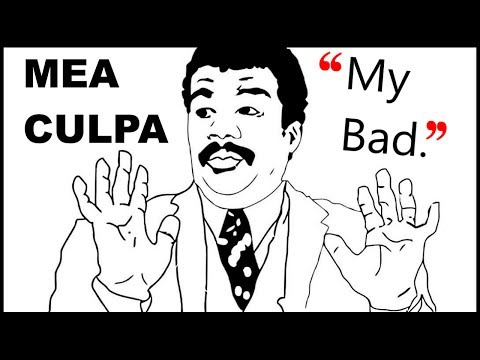 Learn English Words - MEA CULPA - Meaning, Vocabulary Lesson with Pictures and Examples